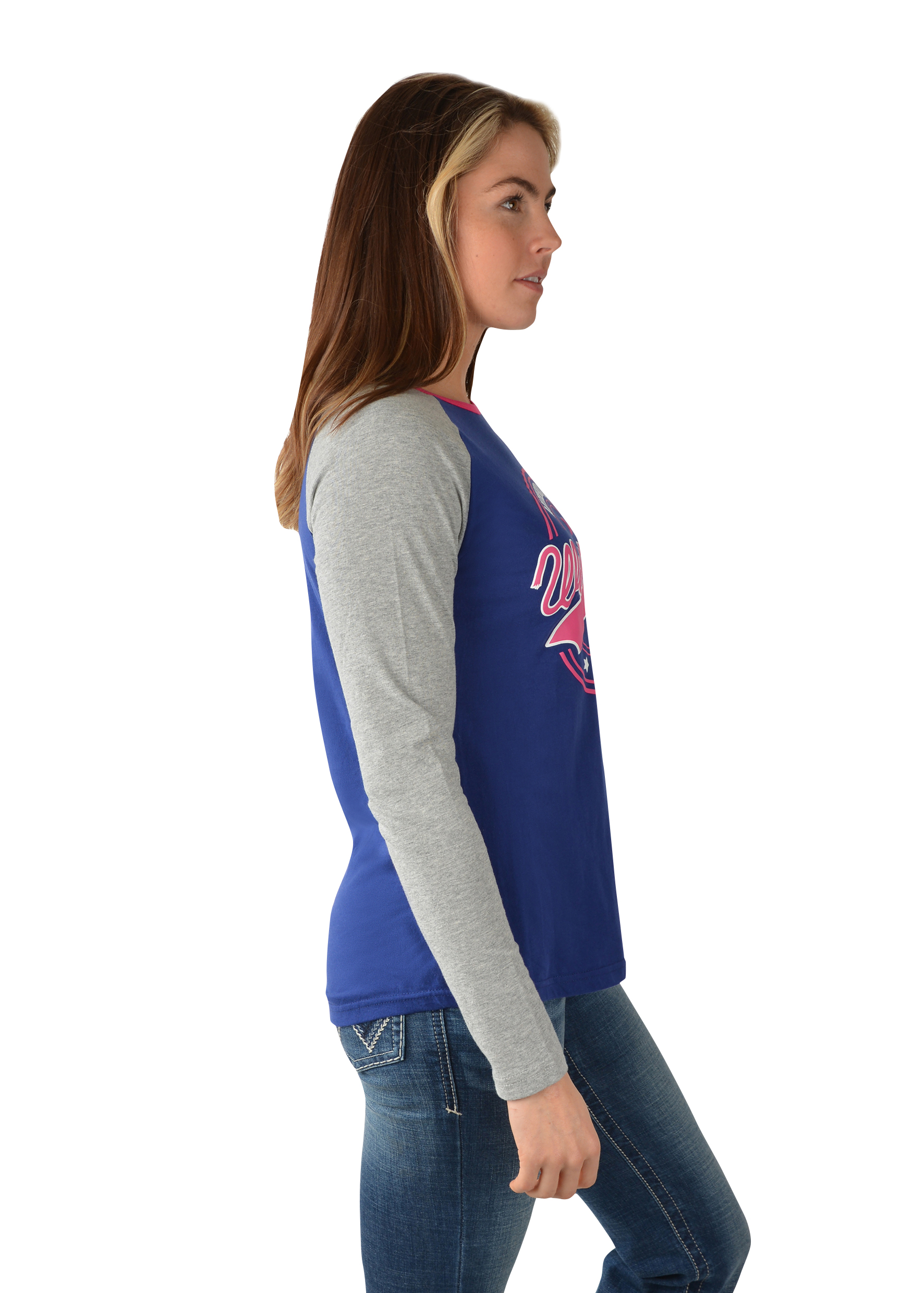 Sierra Long Sleeve Baseball Raglan Tee